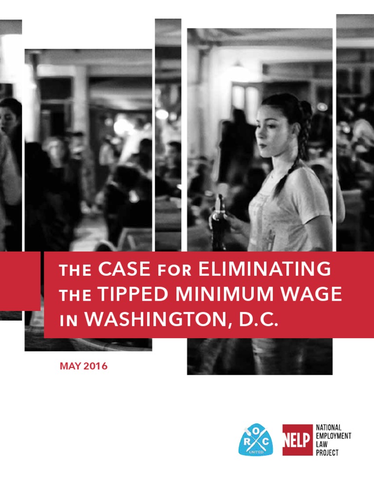 The Case For Eliminating The Tipped Minimum Wage in DC | PDF | Gratuity ...