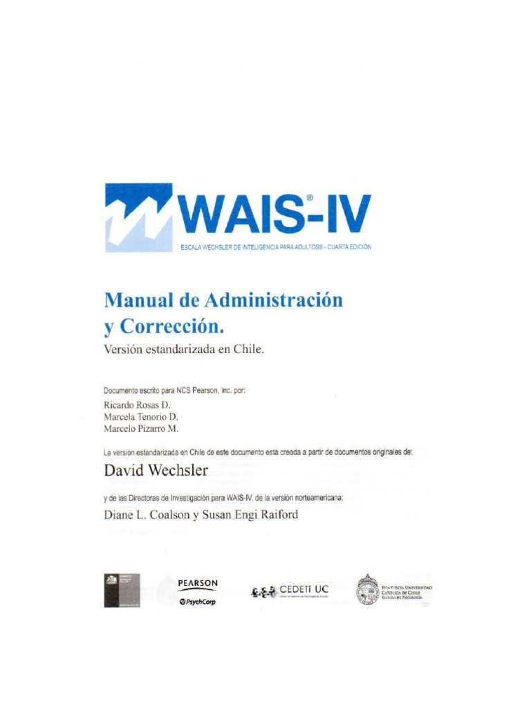 Wais II | PDF