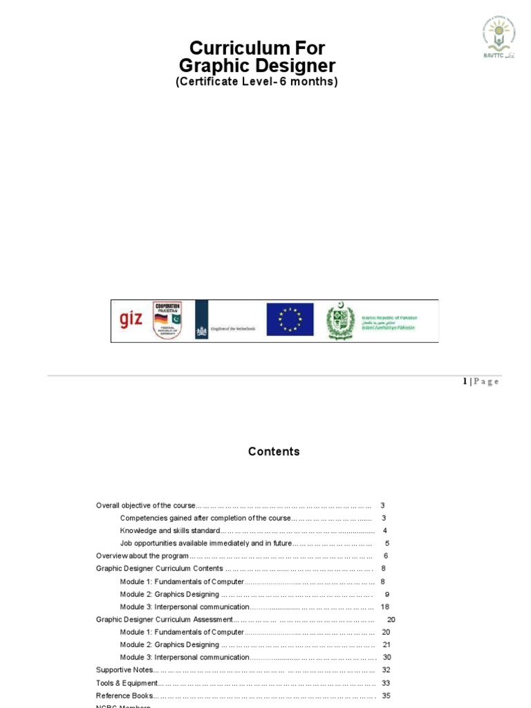 Graphic Designer (6 Months) | PDF | Adobe Photoshop | Graphic Design