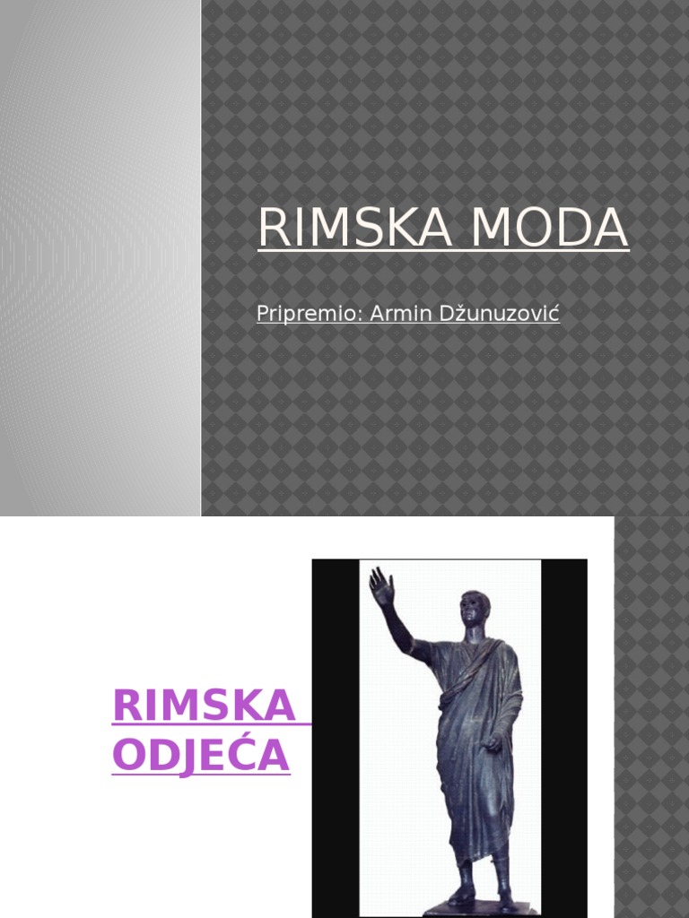 Rimska Moda | PDF