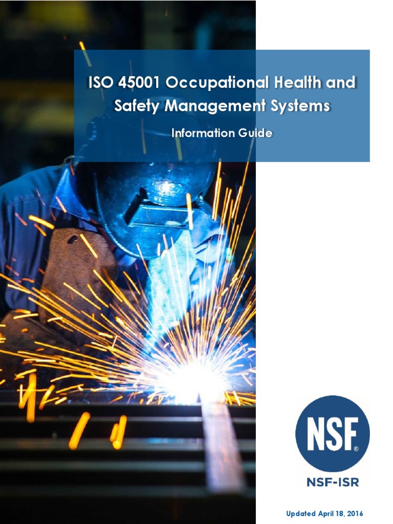 Draft ISO 45001 Guide | PDF | Occupational Safety And Health | Internal ...