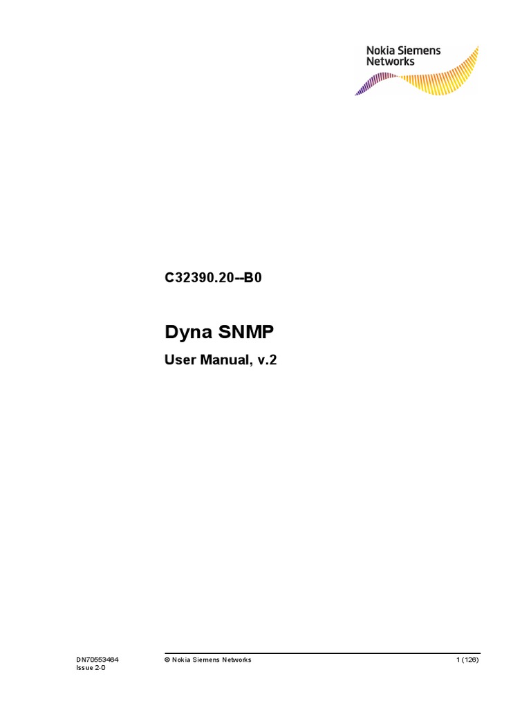 Dyna SNMP | PDF | Command Line Interface | Ip Address