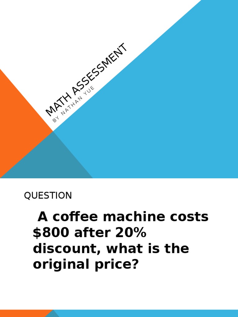 Coffee Machine Price Calculation Guide | PDF | Teaching Methods ...