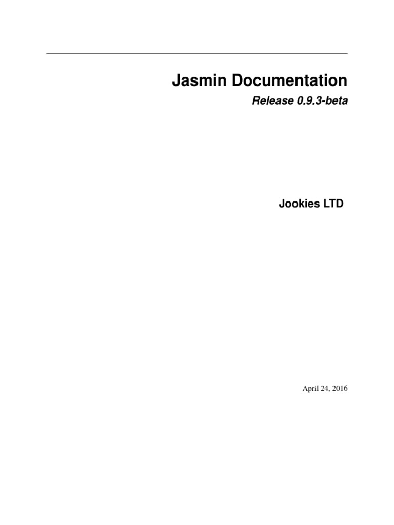 Jasmin | PDF | Hypertext Transfer Protocol | Application Programming Interface