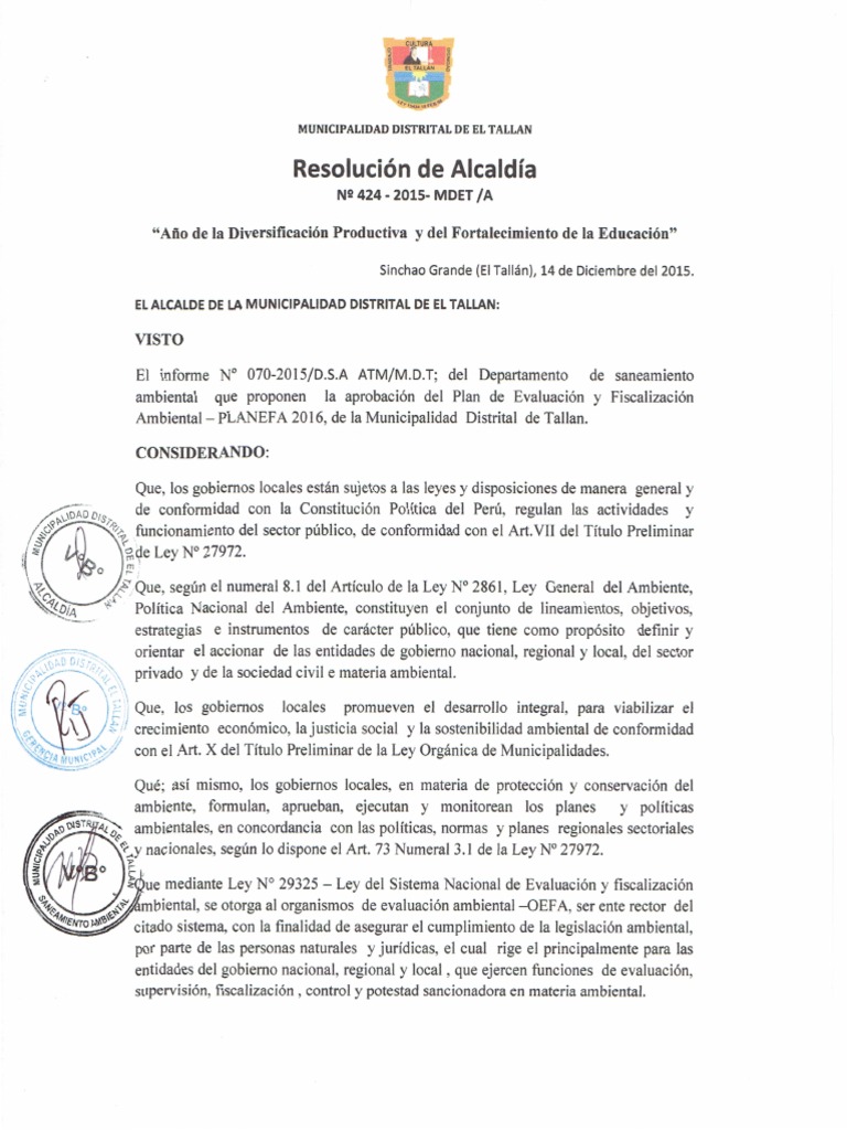 Modelo de Resolución de Alcaldía | PDF | Alcalde | Gobierno local Modelo de Resolución de Alcaldía | PDF | Alcalde | Gobierno local