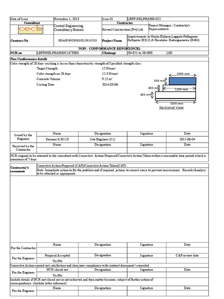 Ncr Format | Engineering | Technology