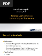 CFA Level 1 Formula Sheet | PDF