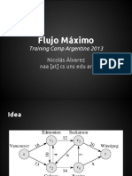 Ejercicio Flujo Maximo Optimizacion | PDF
