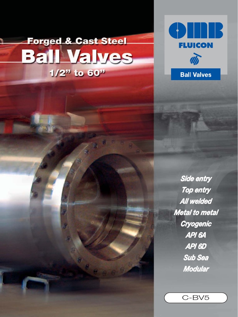 OMB BALL Valve | PDF | Quality Assurance | Mechanical Engineering