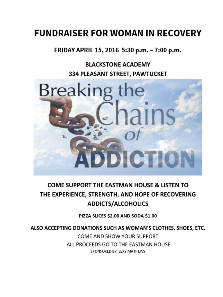 Fundraiser for Woman's Recovery | PDF