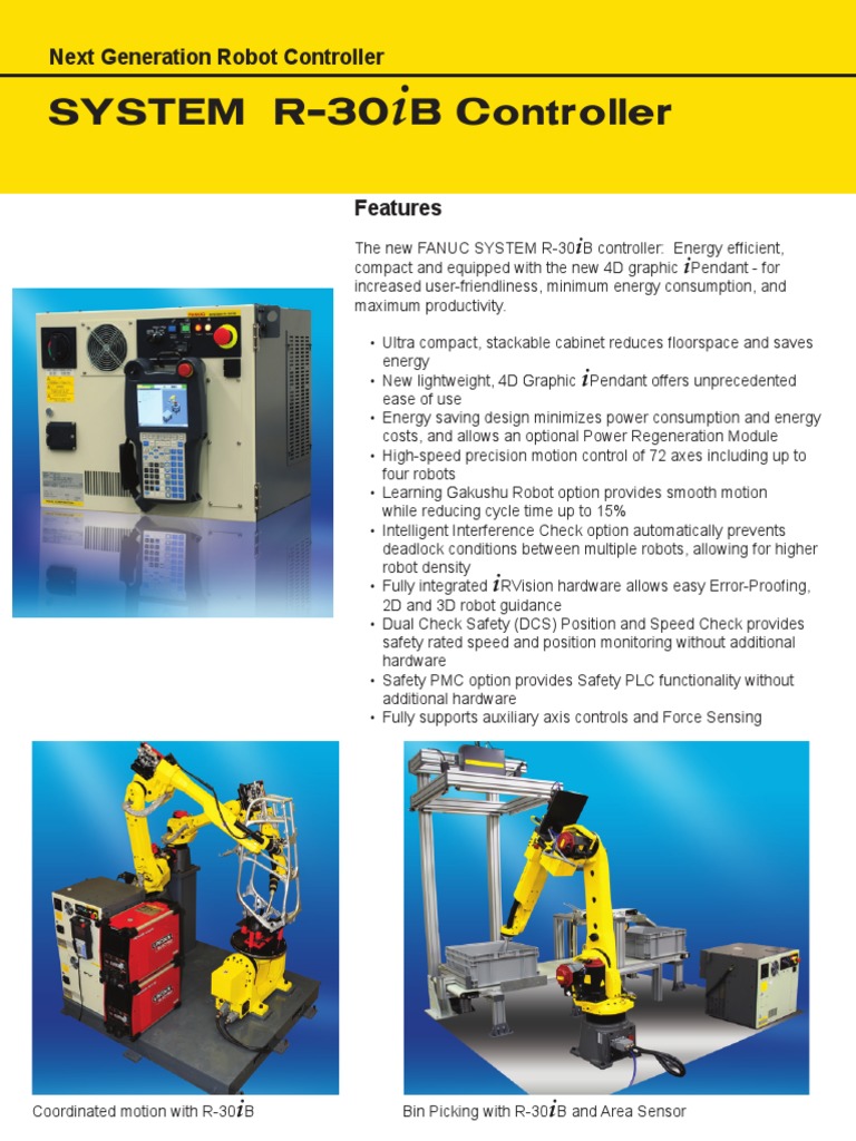 R-30iB Controller Product Information - 179 | PDF | Electrical ...