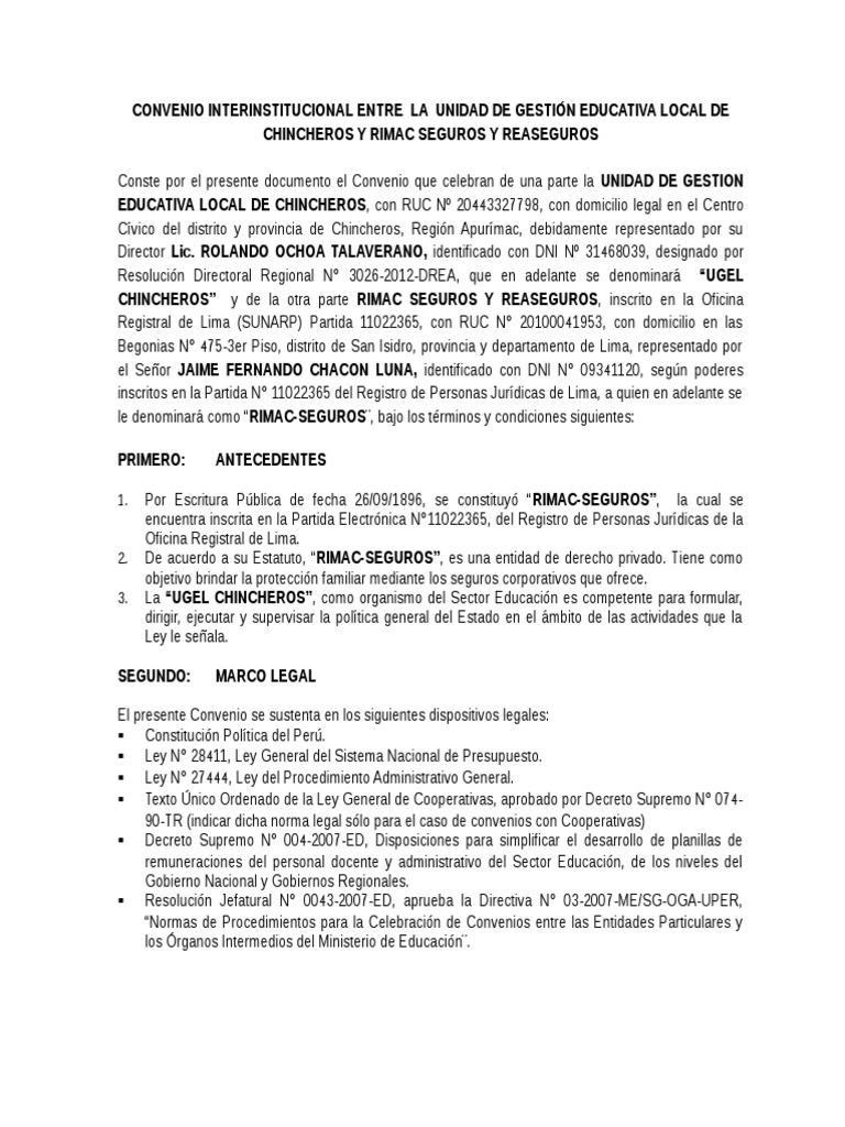 Rimac Seguros | Gobierno | Política
