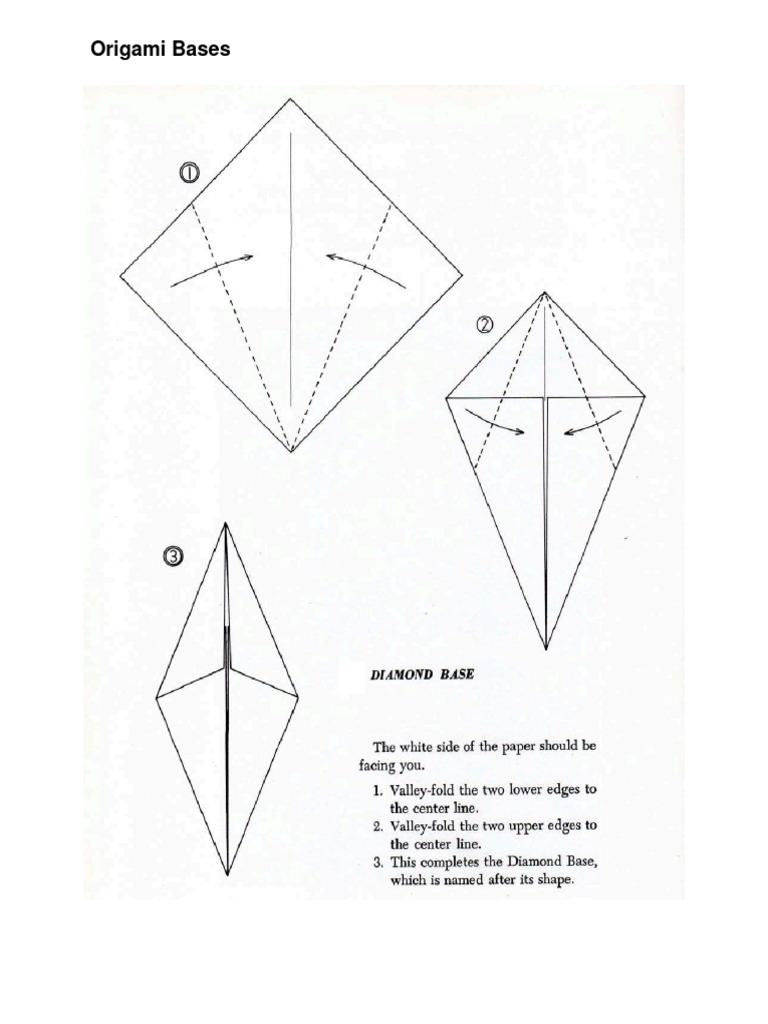 Origami Bases | PDF