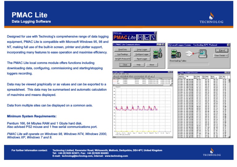 PMAC Lite Data Logging Software | PDF | Computers