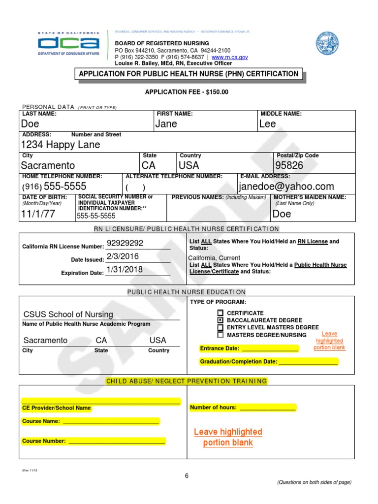 Phn SAMPLE App | Nursing | Justice