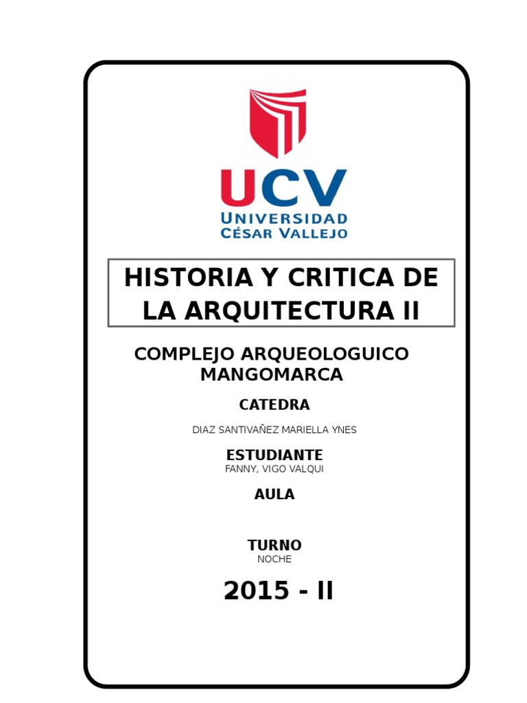 Huaca Mangomarca | PDF | Lima | Arqueología