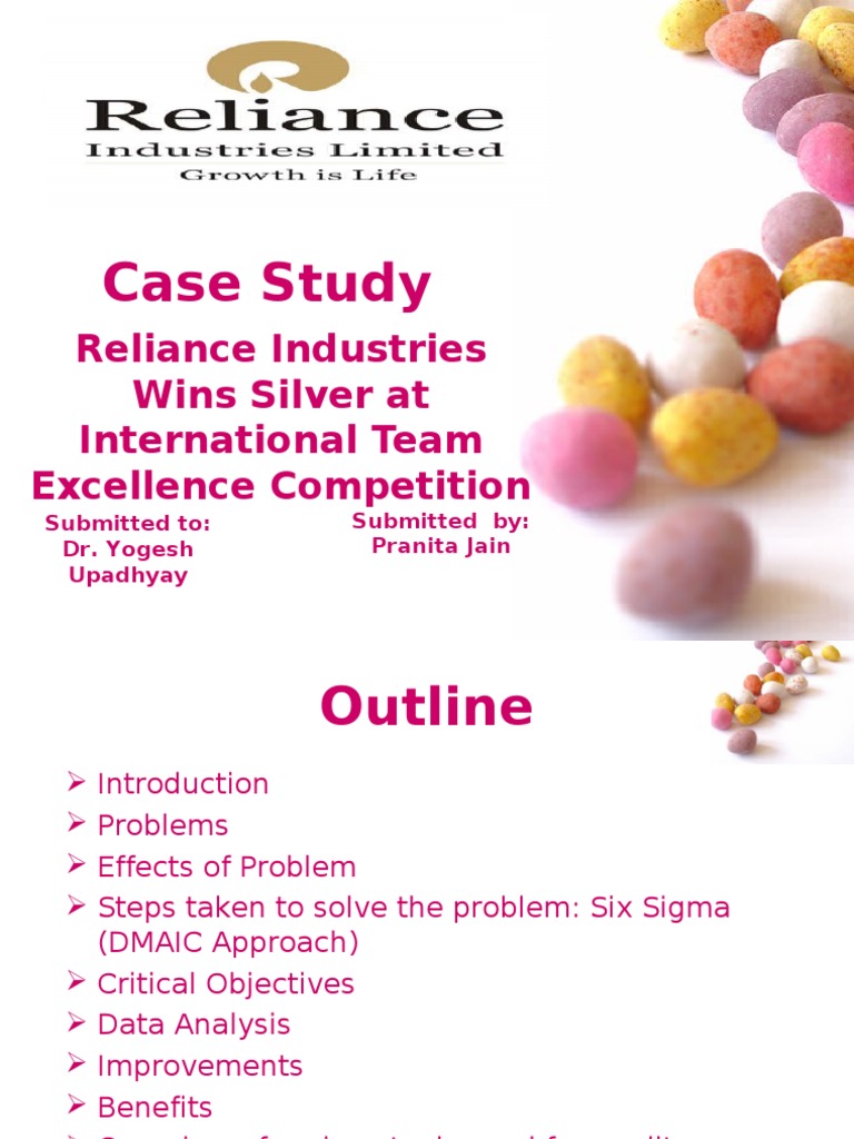 Case Study Reliance | PDF | Audit | Benchmarking