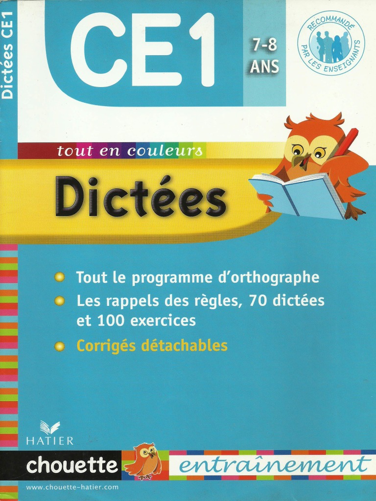 Francais Dictees CE1 | PDF