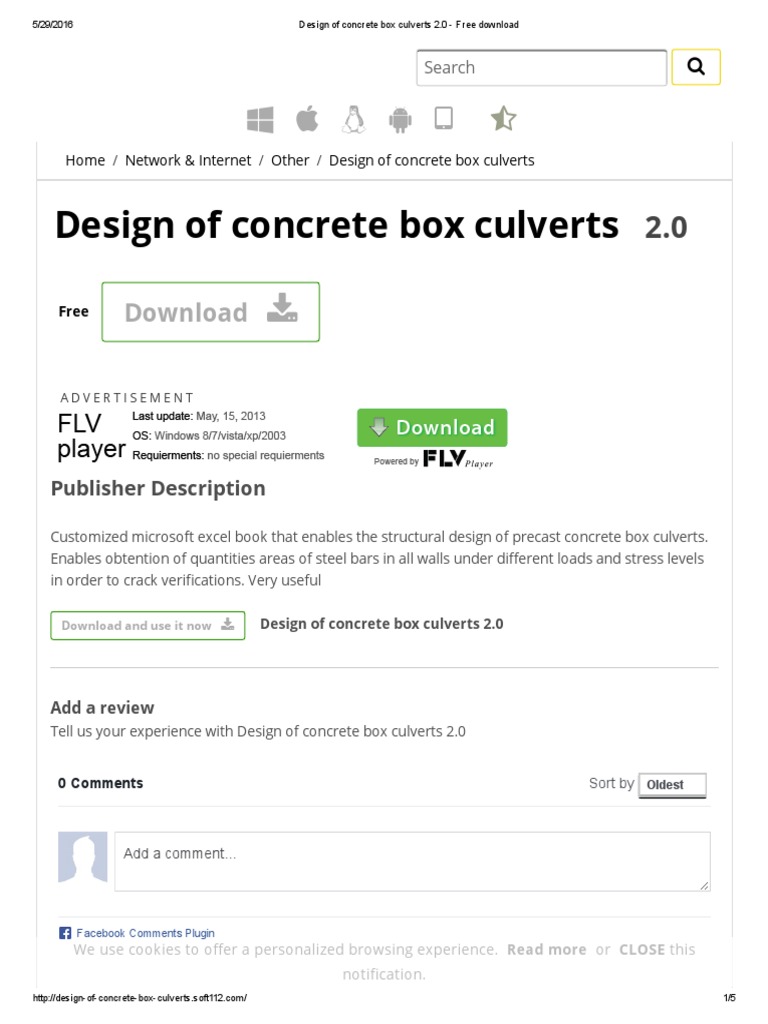 Design of Concrete Box Culverts 2 PDF | PDF | Beam (Structure) | Concrete
