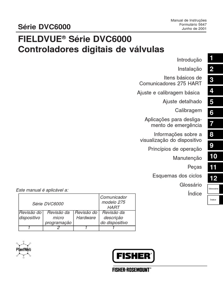 DVC6000 - FieldVue DVC 6000 | PDF | Parafuso | PCs (computadores)