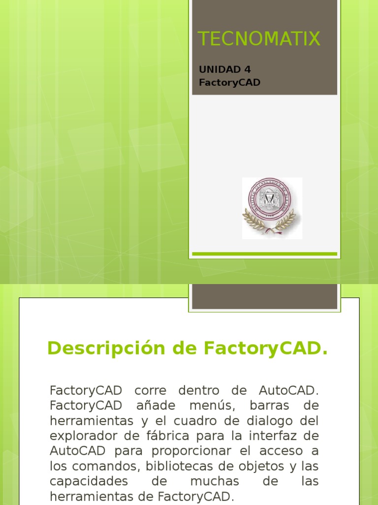 Factory Cad | PDF | Point and Click | Ventana (informática)