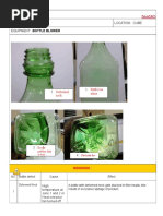 Understanding Glass Bottle Defects | PDF | Fracture | Nature
