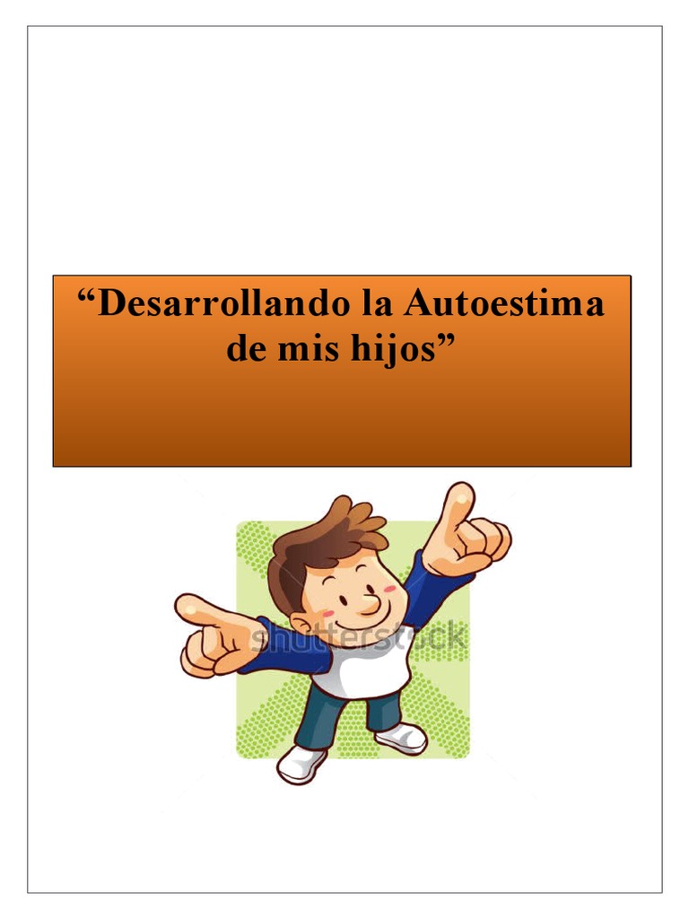 Fomentando la Autoestima en Niños | PDF