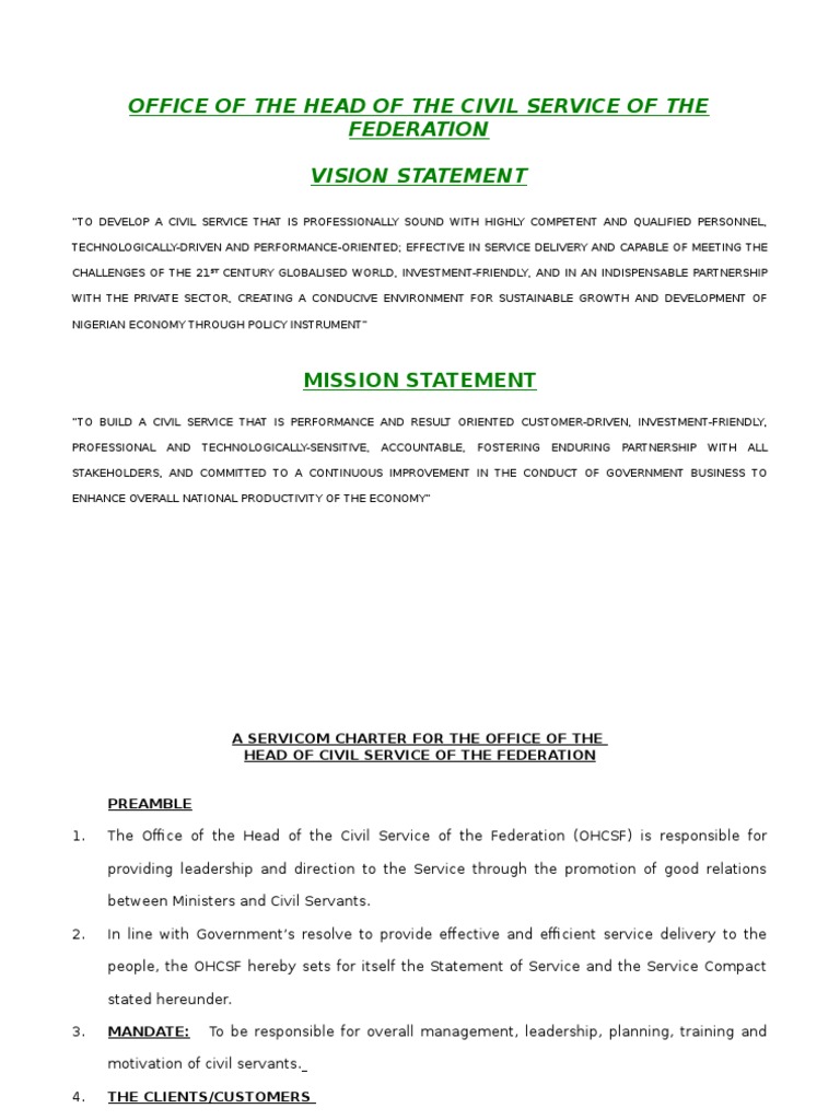 Civil Service Servicom | PDF | Civil Service | Federal Trade Commission