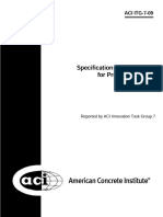 ACI 117-10 Specification For Tolerances For Concrete Construction and ...