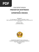 Panduan Partus Prematur Imminens | PDF