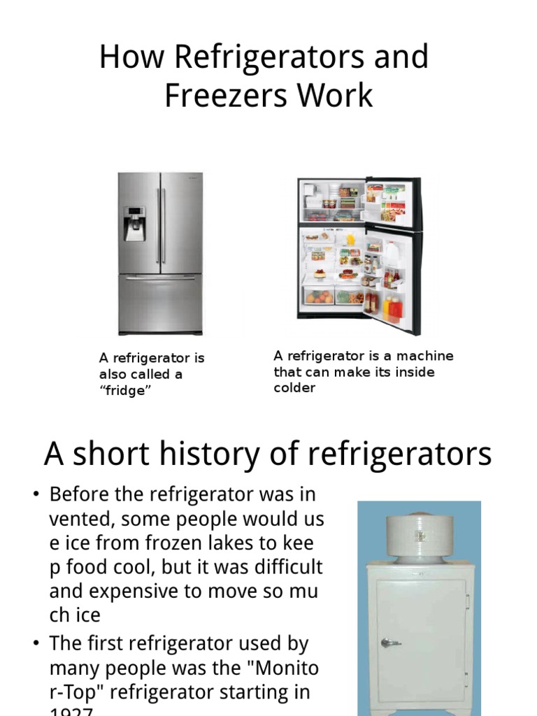 How Refrigerators Work: A Step-by-Step Guide | PDF | Refrigerator ...
