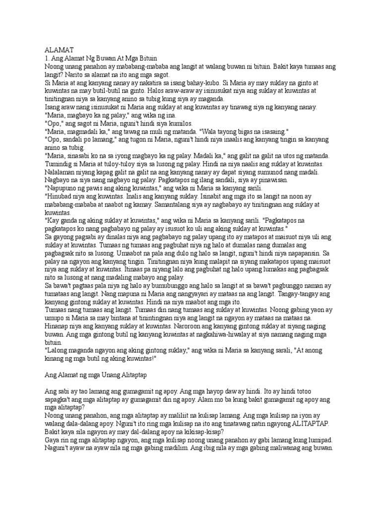 Alamat | PDF