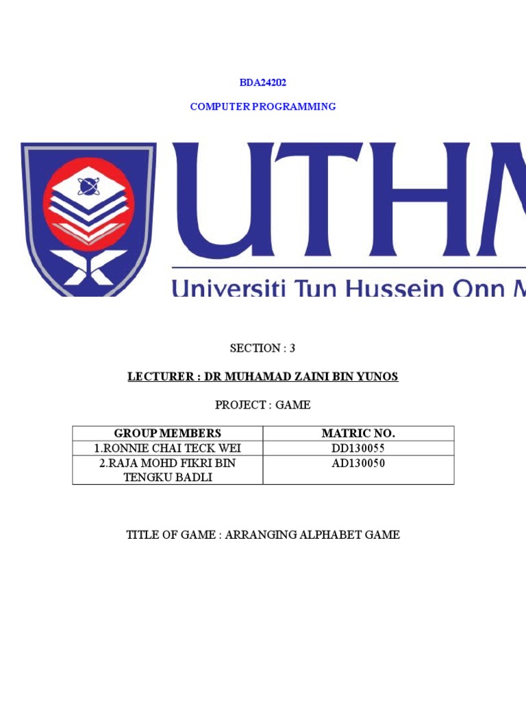 Report Full C Pdf Programming Language C Programming Language