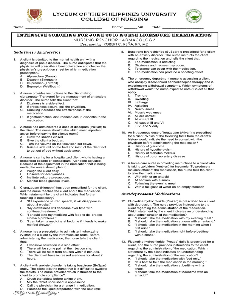 Lyceum of The Philippines University College of Nursing: Intensive ...