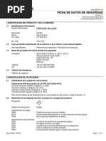 Utp Pasta Decapante MSDS | PDF | Soldadura | Construcción