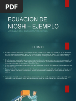 Metodo NIOSH | PDF | Factores humanos y ergonomía | Labor