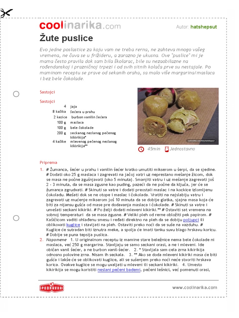Zute Puslice | PDF