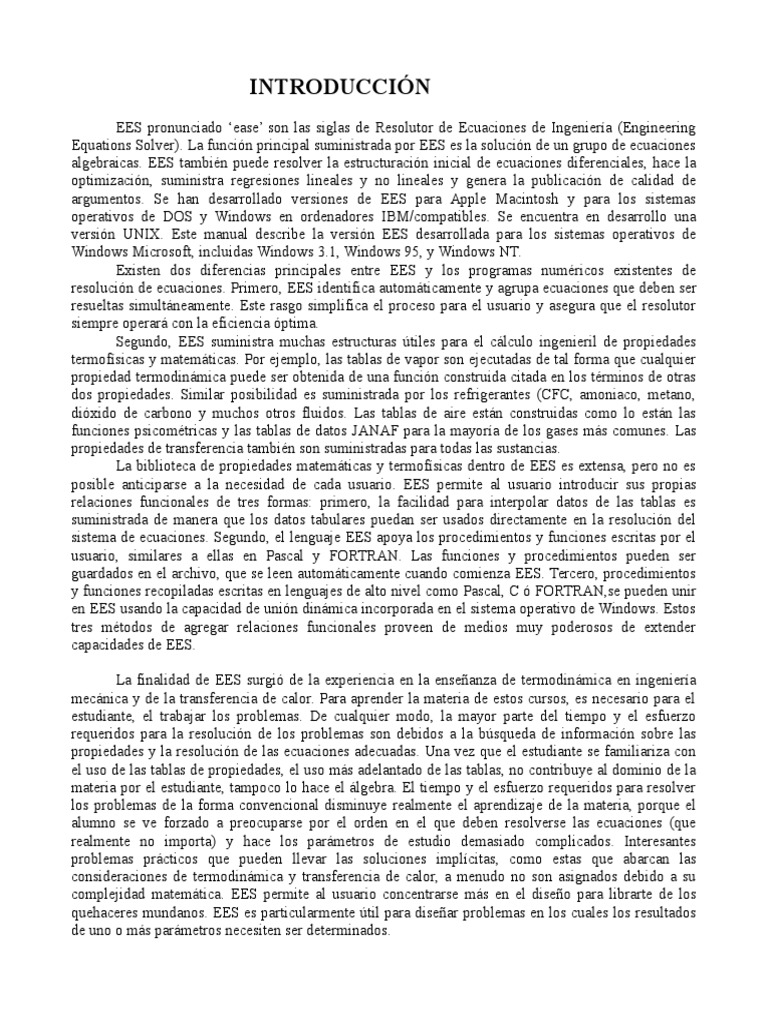 Manual Ees Español | PDF | Ventana (informática) | Comillas