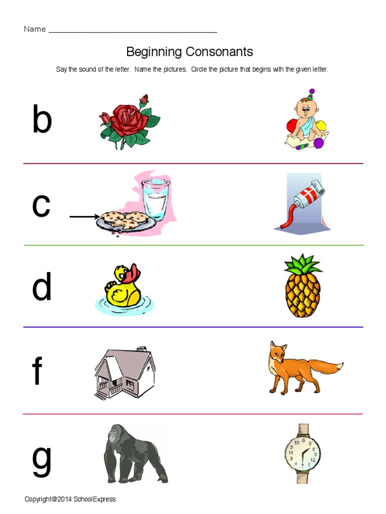 Early Literacy Worksheet | PDF | Language Arts & Discipline | Foreign ...