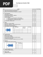 Shaft Alignment Report | PDF | Technology & Engineering