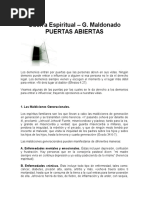10 Puertas Abiertas, Entrada para Los Demonios | PDF | Ira | Demonios