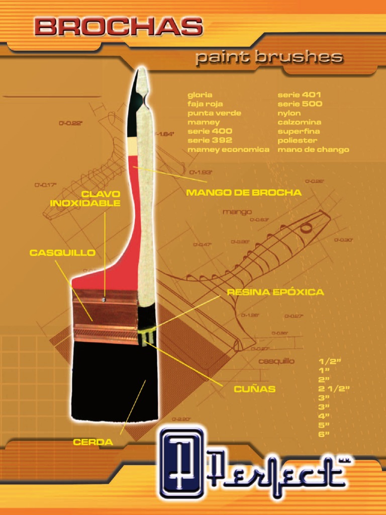 Brochas Perfect | PDF | Cepillo | Pinturas