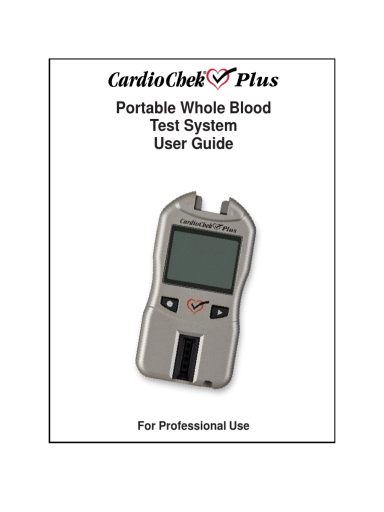 Cardiochek Plus User Guide Englishf | PDF | Radio | Electromagnetic ...