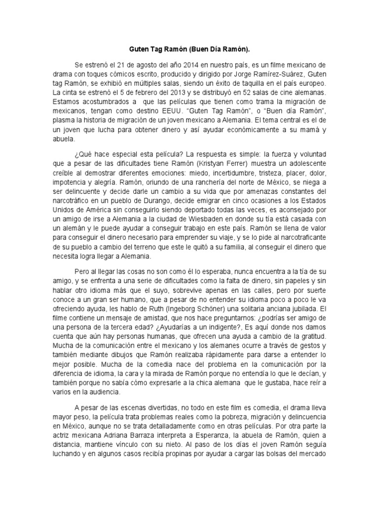 Buen Dia Ramon | PDF | Alemania | Política mundial