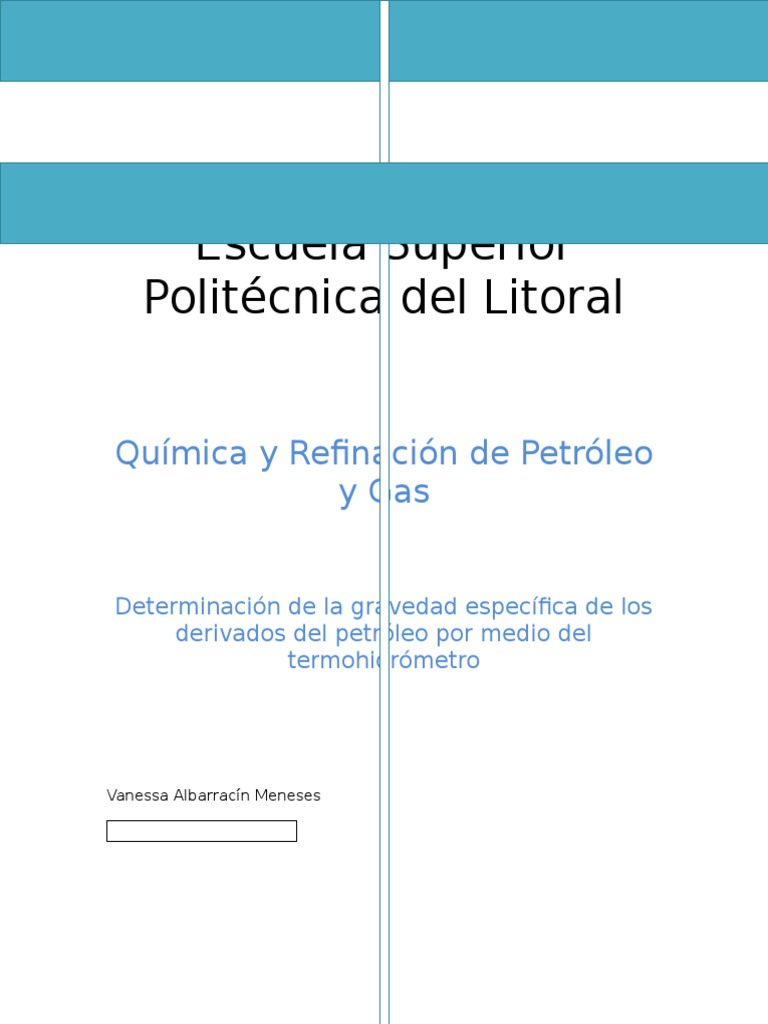 Gravedad API | PDF | Petróleo | Densidad