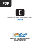 HAL Bangalore Division Contact List | PDF | Aircraft | Aerospace
