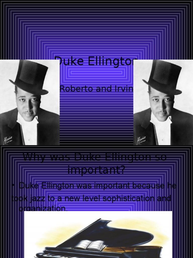 Duke Ellington: Jazz Innovator's Journey | PDF