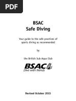 BSAC Nitrox Decompression Tables | PDF
