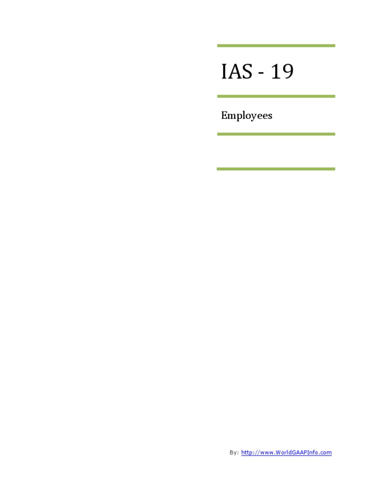 IAS19 | PDF