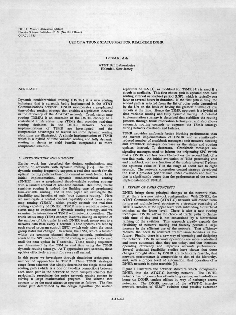 TSMR | PDF | Routing | Mathematical Optimization